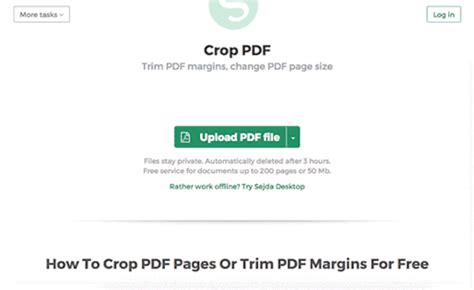 How To Crop Pdf Files Online The Sejda Pdf Blog