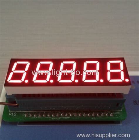 5 digit 14 2mm led display five digit 0 56 7 segment 5 digits 0 56