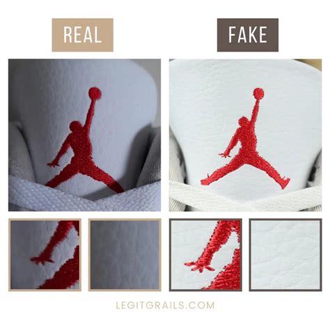 How To Spot Fake Jordan 4 Retro White Oreo Sneakers Legitgrails