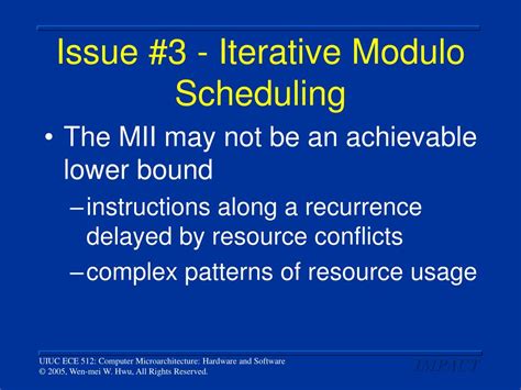 Ppt Modulo Scheduling Powerpoint Presentation Free Download Id4092365
