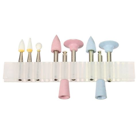 Dental Composite Polishing Kit For Low Speed Contra Angle Handpiece Dentist Light Curing Resin