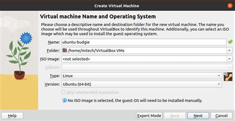 ubuntu budgie how to install ubuntu budgie in virtualbox