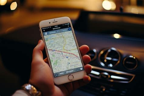 Premium Photo User Friendly Car Sharing App Interface With Real Time Vehicle Tracking On