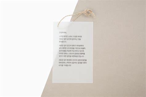 반투명 컨셉트레싱지 라벨 행택 타공 카드인쇄 네이버 블로그