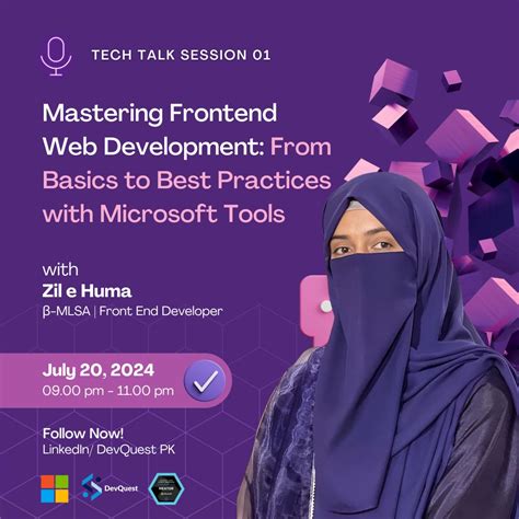 Devquest Pk On Linkedin Register Techtalk Session01 Devquestpk Webinar Frontend Development