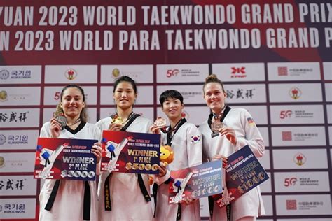 이다빈 강상현 선수 타이위안 그랑프리 태권도대회 동메달 획득 세계태권도무예신문