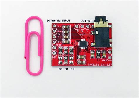 Differential To Single Ended Audio Amplifier