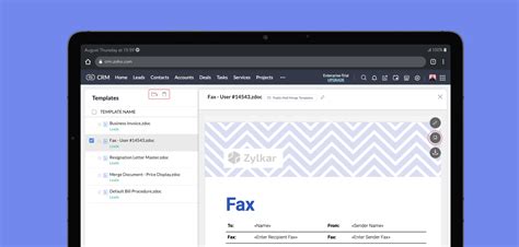 Perform Mail Merge Operations In Zoho Crm Right From Your Ipad And