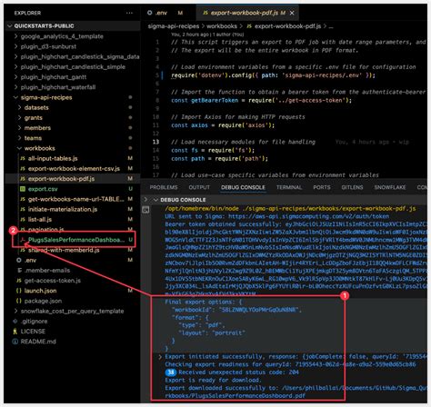 Sigma REST API Recipes