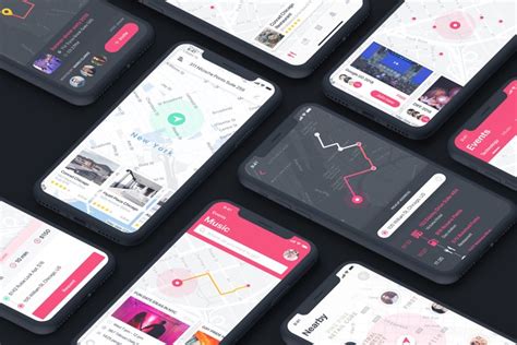Map Location UI Inspiration Concept