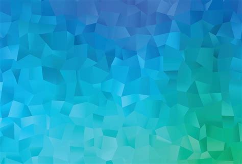 Light Blue Green Vector Shining Triangular Pattern 15679935 Vector Art At Vecteezy