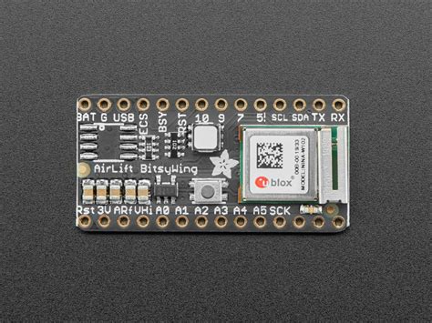 Adafruit Airlift Bitsy Add On Esp32 Wifi Co Processor Id 4363