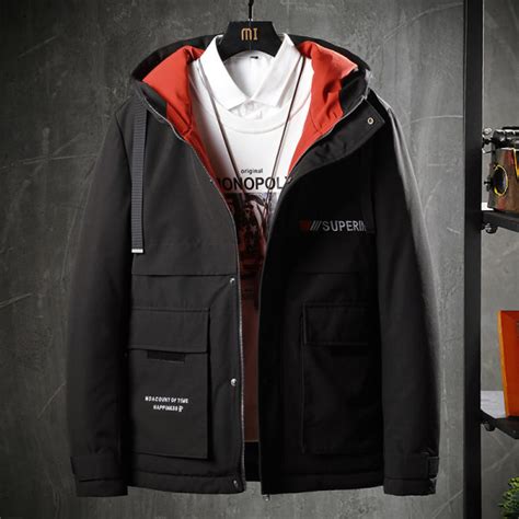 Badu Bg Нов модел мъжко яке с качулка и джобове подходящо за зимата Badu Bg