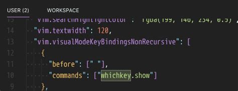 Settings Page Keeps Showing A Next To The User Tab When Using Json Mode Issue