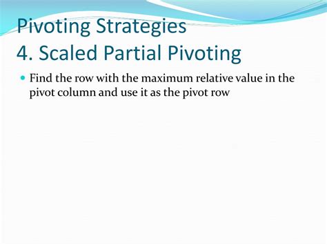 Ppt Engineering Analysis Gauss Elimination Powerpoint Presentation