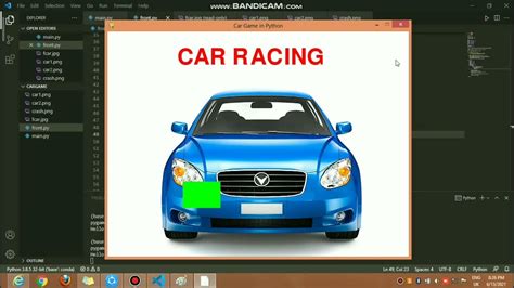Car Game In Python Design Front Page Of Car Game Pygame Module Python Part 2 Youtube Car Game In Python Design Front Page Of Car Game Pygame Module Python Part 2 Youtube