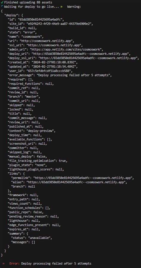 Building Failed But There Are No Errors In Logs Next Support Netlify Support Forums