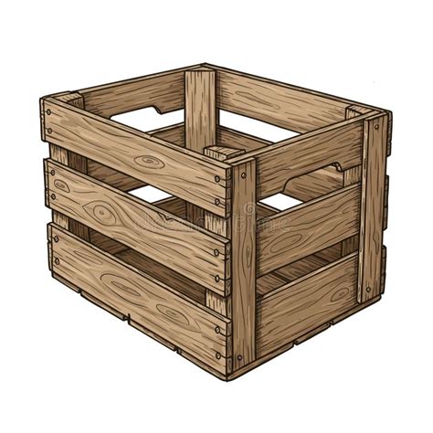 Crate Drawing Stock Illustrations 3673 Crate Drawing Stock Illustrations Vectors And Clipart