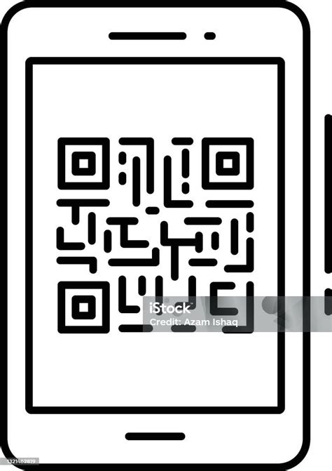 바코드 매트릭스 개념 빠른 응답 또는 Upc 코드 벡터 아이콘 디자인 비즈니스 및 관리 기호 은행 및 금융 기호 전자 상거래 및 배달 주식 일러스트 0명에 대한 스톡 벡터