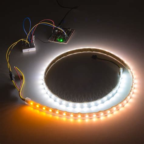 White Tri Color Led Strip Addressable Sealed 1m Australia