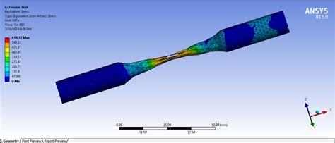 Tension And Torsion Test In Ansys Workbench Projects Skill Lync