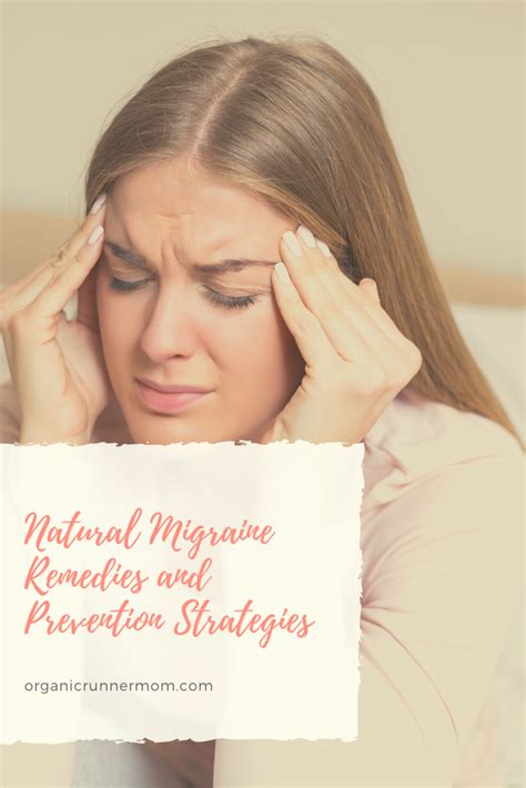 Natural Migraine Remedies And Prevention Strategies Organic Runner Mom