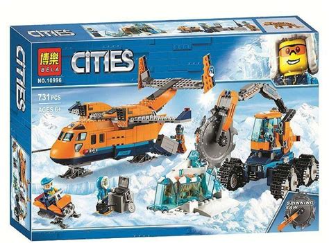 Конструктор BELA аналог Lego City 60196 Арктический грузовой самолёт ...