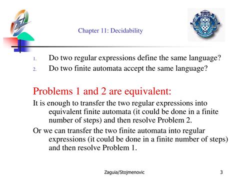 Ppt Chapter 11 Decidability Powerpoint Presentation Free Download