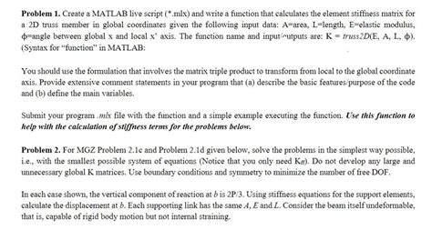 Solved Problem 1 Create A MATLAB Live Script Mlx And Chegg