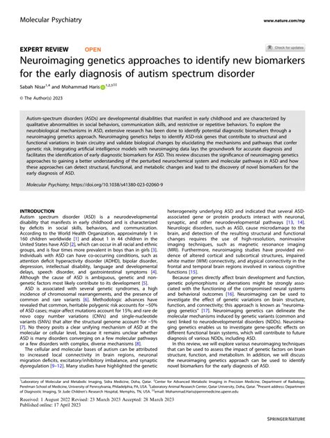 Pdf Neuroimaging Genetics Approaches To Identify New Biomarkers For The Early Diagnosis Of