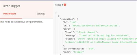 Node Ssh Error Timed Out Questions N8n Community