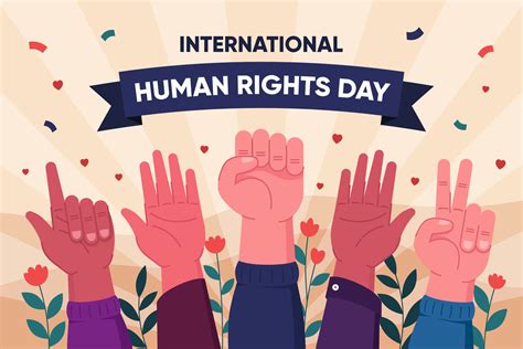 Human Rights Day Celebration Day For Social Media Post 13777899 Vector