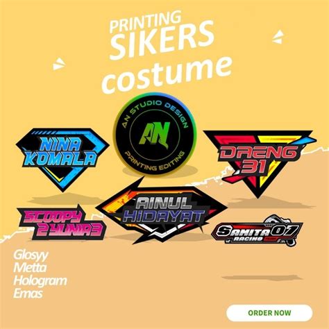 Jual Cetak Setiker Costum Shopee Indonesia
