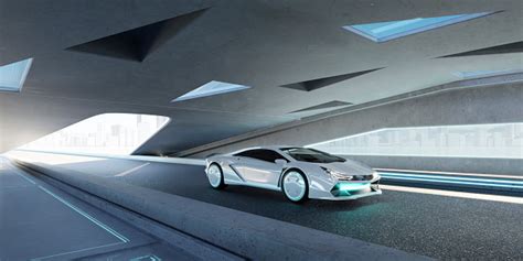 현대적인 삼각형 모양의 요소 디자인 건물이 있는 아스팔트 도로의 3d 미래형 전기 주차장 0명에 대한 스톡 사진 및 기타 이미지 0명 거리 거친 Istock