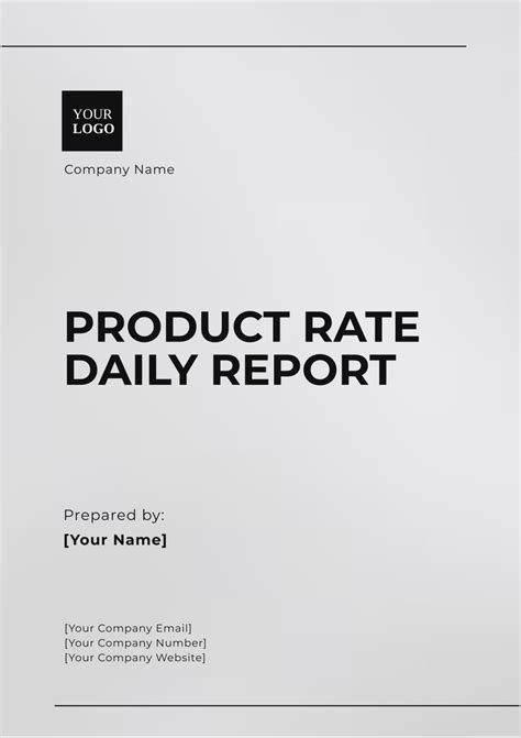 Free Daily Electric Consumption Report Template To Edit Online