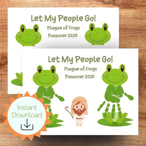 Passover Handprint Craft Printable The Ten Plagues Passover Lesson