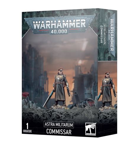 Astra Militarum Commissar Bulwark Games Hobby And Gaming Store Wirral
