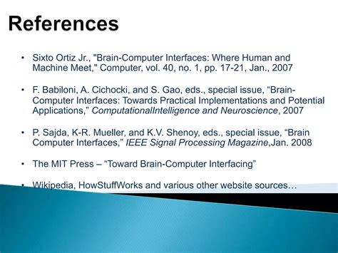 Brain Computer Interfacesbci Pptx