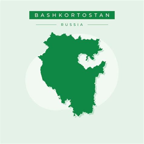 Premium Vector Vector Illustration Vector Of Bashkortostan Map Russia