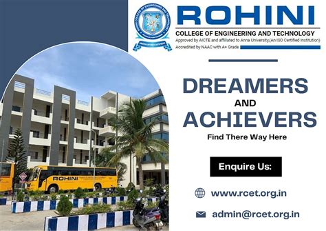 Rohini College Of Engineering And Technology Named Best Engineering College In Kanyakumari District