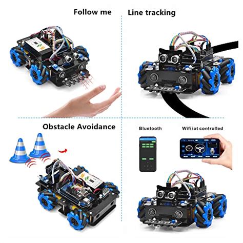 omni directional mecanum wheels robot car kit for