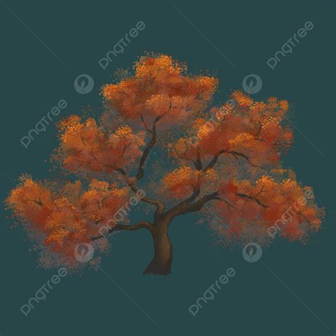 Christmas Tree Simple Animation Light Brown Scene Illustration Antique Illustration Png