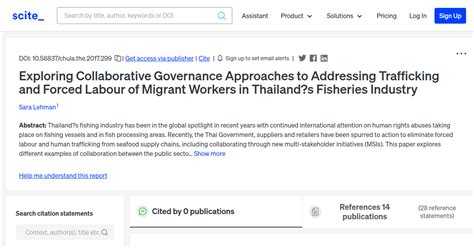 Exploring Collaborative Governance Approaches To Addressing Trafficking