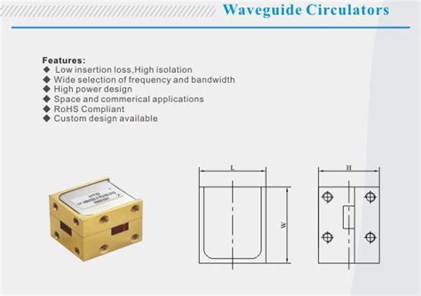 K Tek Coaxial And Waveguide Isolators Circulators