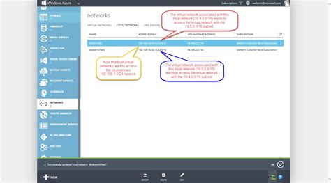 network isolation options for machines in windows azure virtual