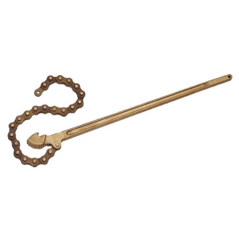 Chain Pipe Wrench Non Sparking For Ø From 50 Mm Non Sparking Tool