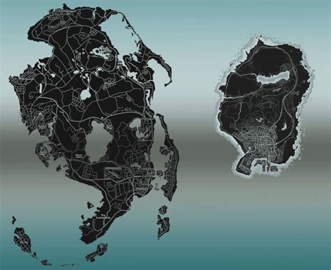 Gta 5 Map Compared To Red Dead Redemption