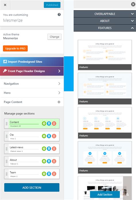 Customize The Mesmerize Wordpress Theme With Csshero