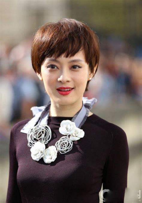 孙俪新发型是什么款短发第3页大山谷图库