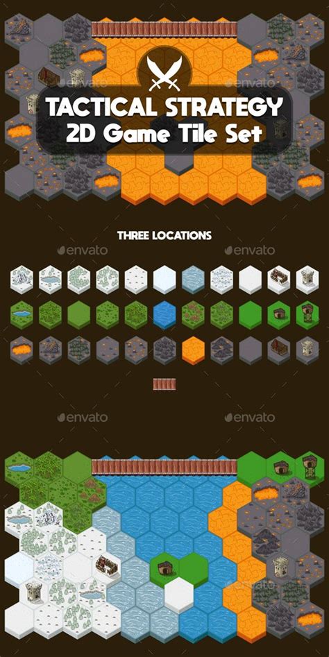 Low Poly Hexagon Tiles And Objects D Environments Unity Asset Store Artofit